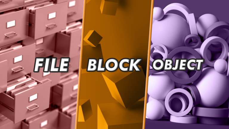 File vs. Block vs. Object Storage - LINBIT