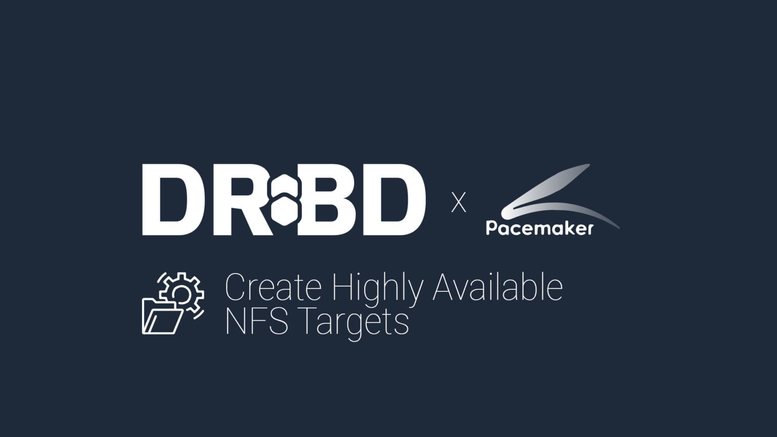 NFS High Availability with Pacemaker & DRBD - LINBIT