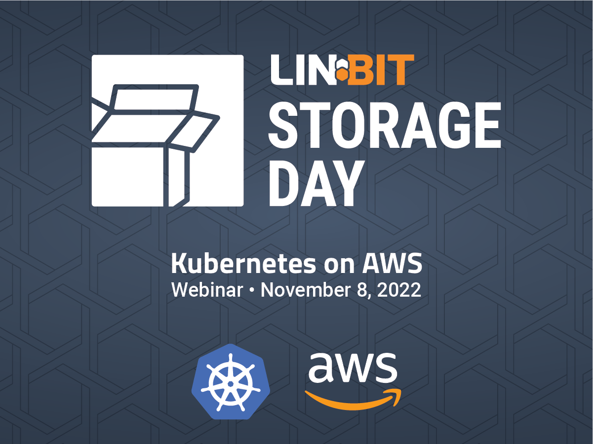 Linbit Storage Day Kubernetes On Aws Linbit