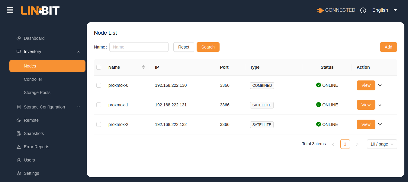 Managing Software Defined Storage With The Linbit Gui Linbit