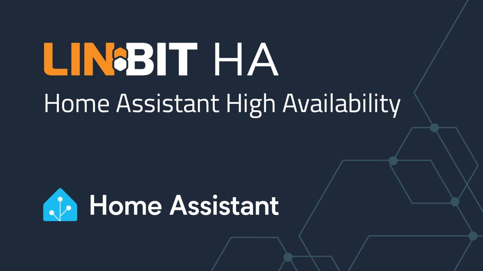 Home Assistant High Availability - LINBIT