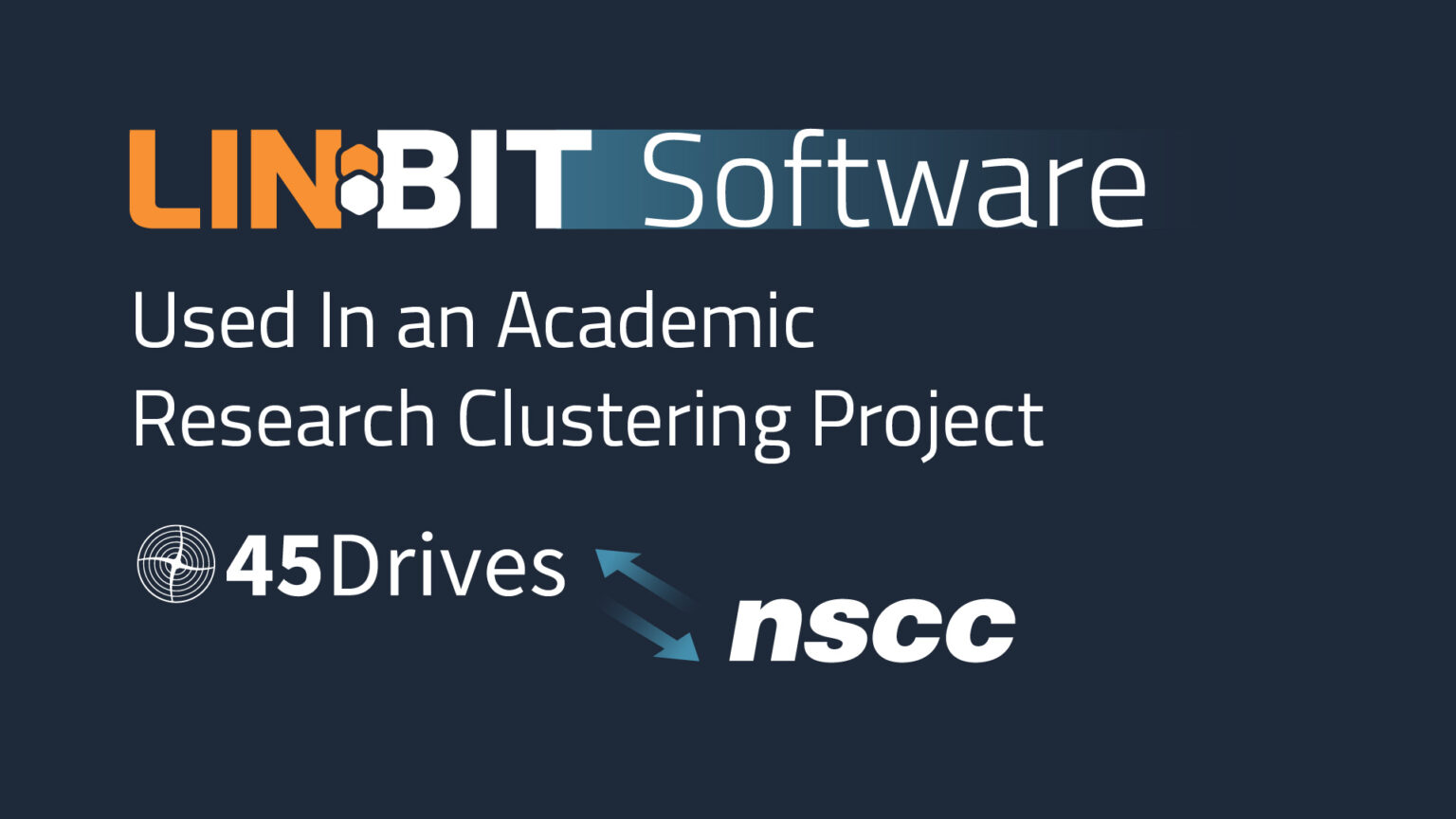 LINBIT Software Used In an Academic Research Clustering Project - LINBIT