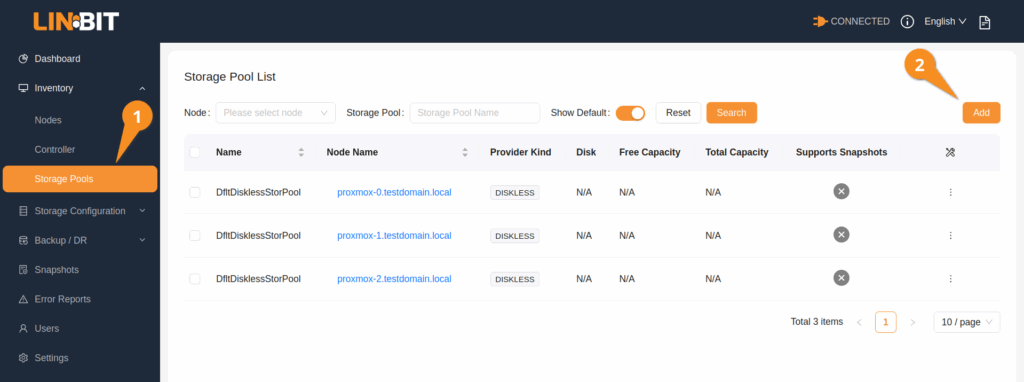 Setting Up Highly Available Storage for Proxmox Using LINSTOR & the LINBIT GUI - LINBIT