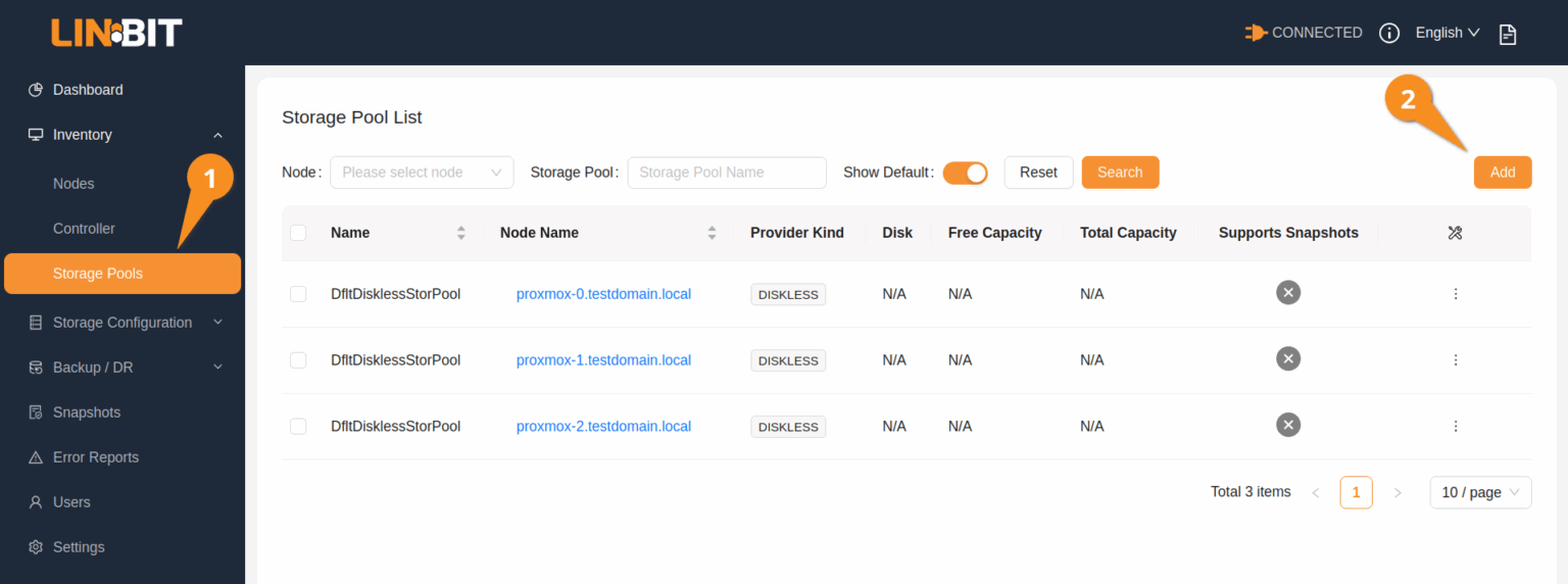 Setting Up Highly Available Storage for Proxmox Using LINSTOR & the LINBIT GUI - LINBIT