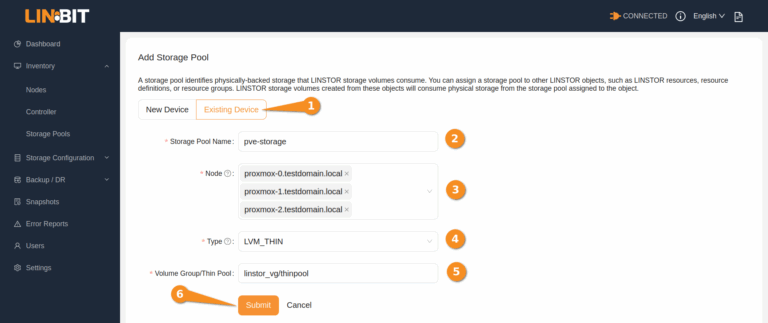 Setting Up Highly Available Storage for Proxmox Using LINSTOR & the LINBIT GUI - LINBIT