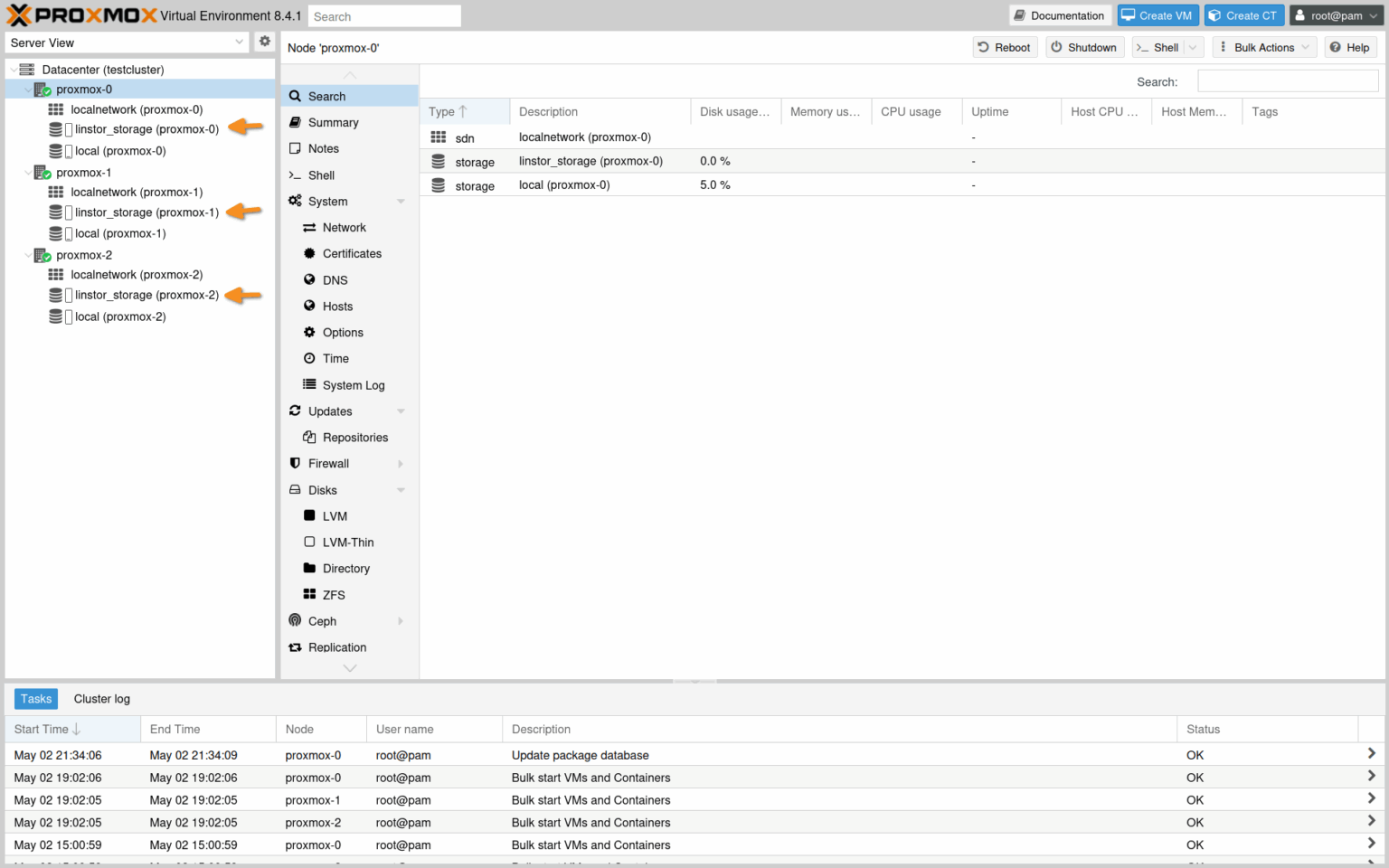 Setting Up Highly Available Storage For Proxmox Using Linstor And The