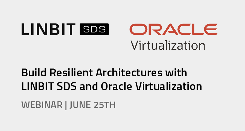 LINBIT SDS and Oracle Virtualization Registration - LINBIT