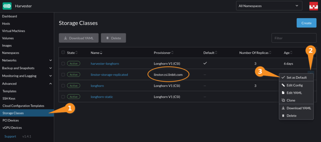 Creating SUSE Harvester Persistent Storage with HA & DR Capability by ...